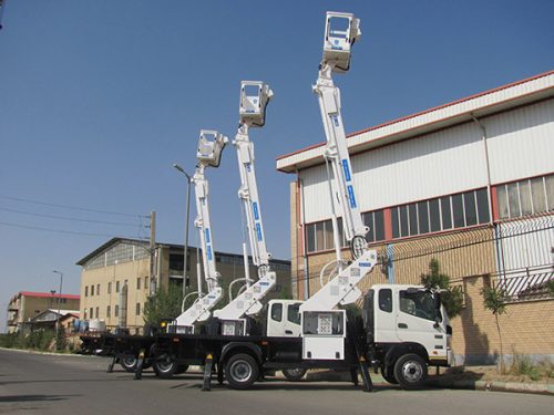 بالابر تلسکوپی مدل KT 190-3S - کارا هیدرولیک دماوند